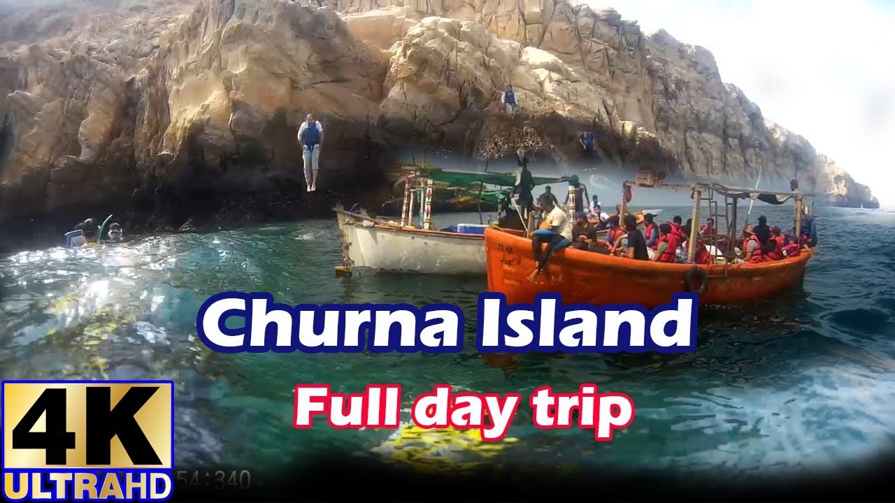 Churna Island Full day Tour : #Karachi #4K Ultra HD - YouTube