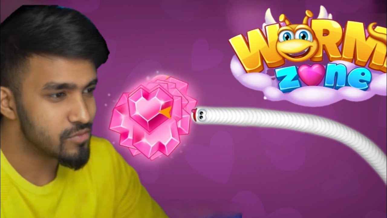 Worm Zone Gameplay || Valentines day Special || Gaming - YouTube
