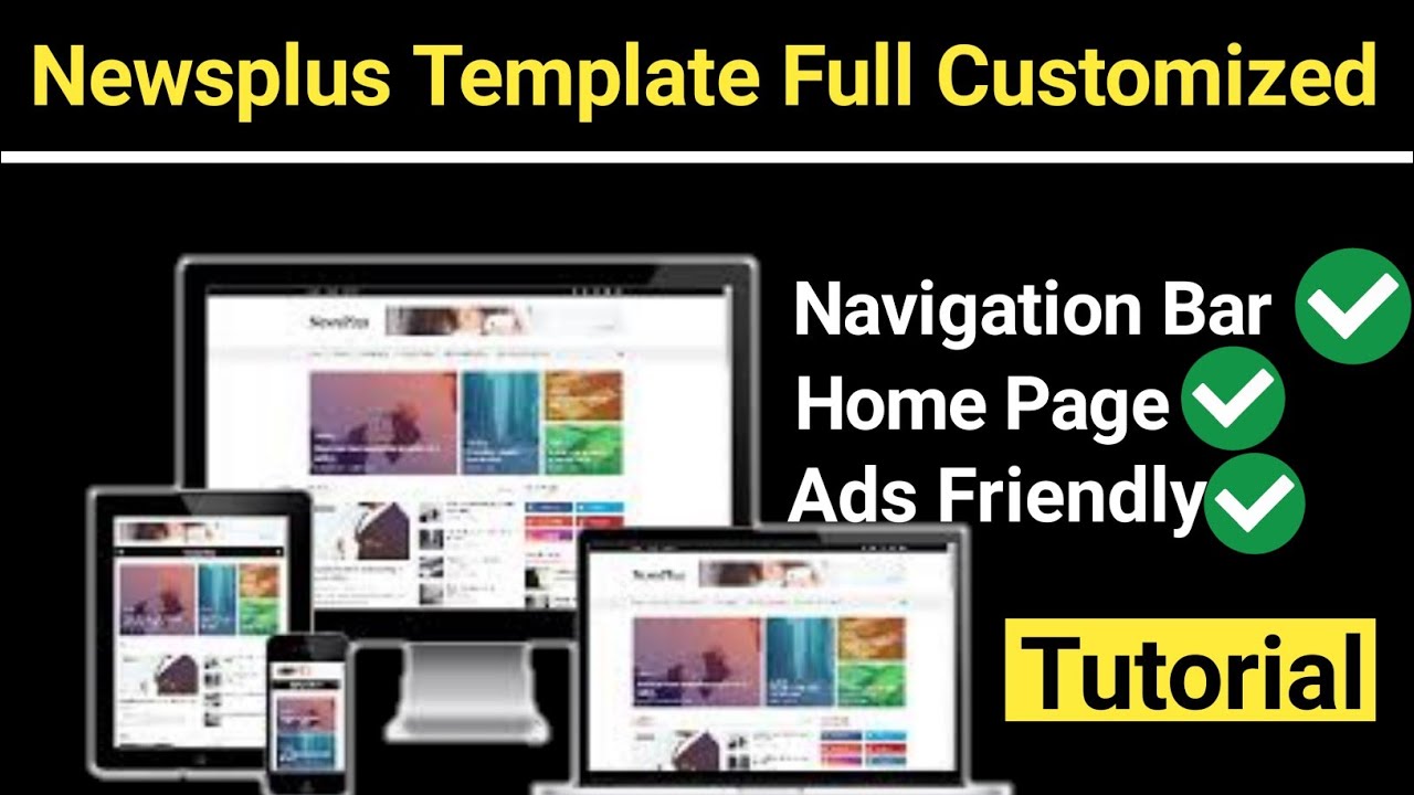 How to Customize Blogger Template Full Tutorial in Hindi 2022 | News ...