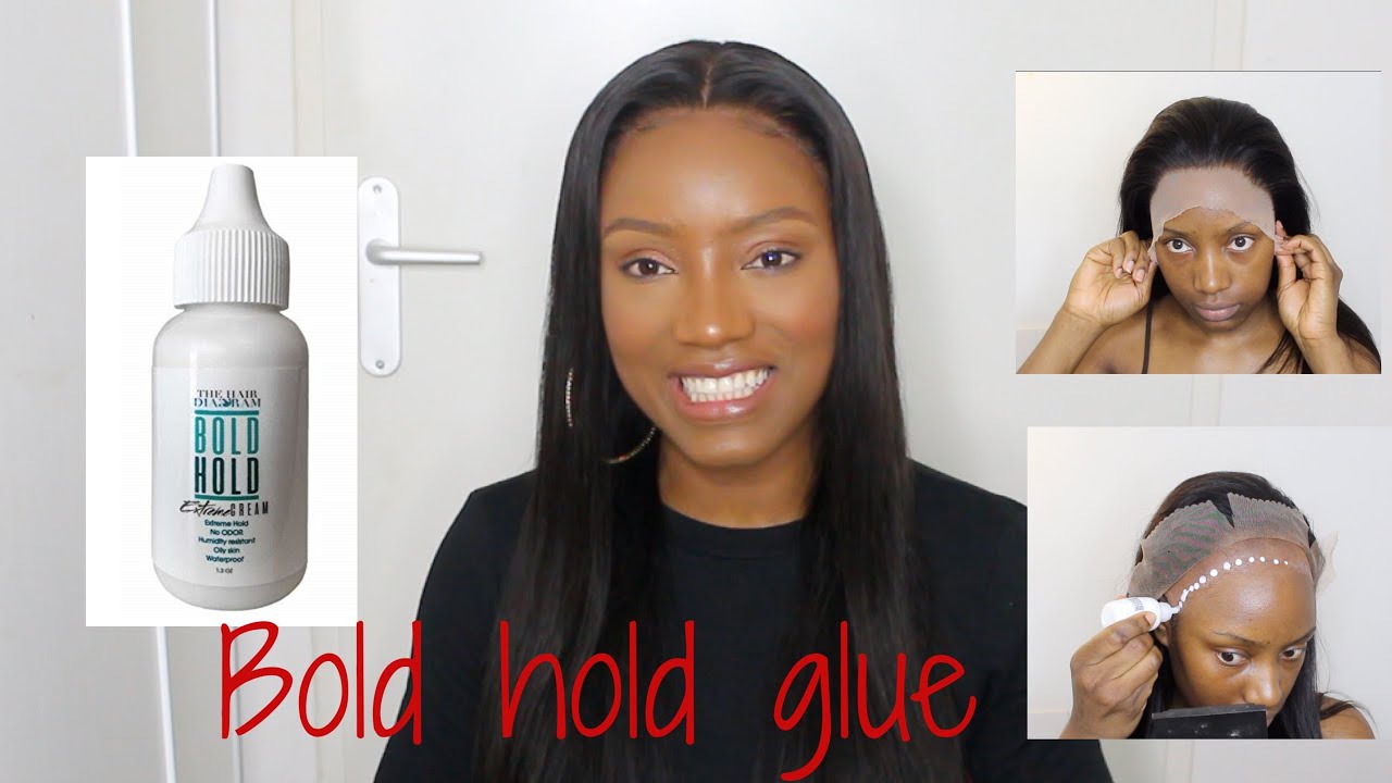 Je colle ma perruque avec la colle Bold Hold | 13*6 wig | Yiroo Hair ...