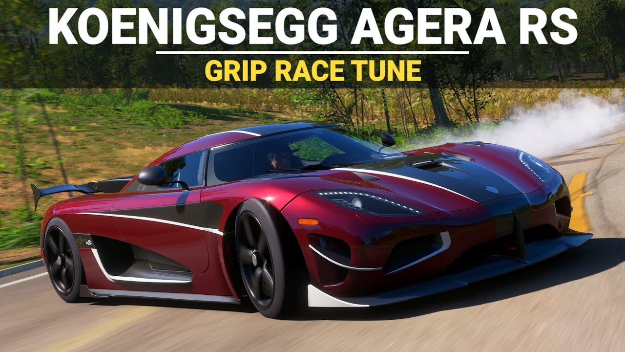 Forza Horizon 5 Tuning - 2017 Koenigsegg Agera RS - FH5 Grip Race Build ...