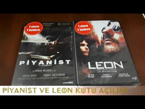 PİYANİST VE LEON FİLM DVD KUTU AÇILIMI