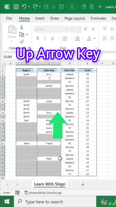 Fill blanks in Ms Excel dynamically #exceltech #excel #exceldataanalytics #advancedexcel - YouTube
