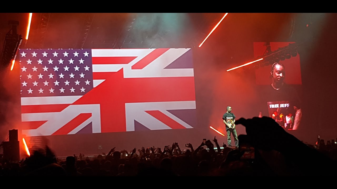 21 Savage - London O2 Arena - November 30th 2023. With J Hus and ...