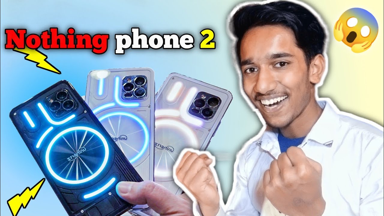 Nothing Phone (2) Clone Is Here ! With RGB LED Lights - YouTube
