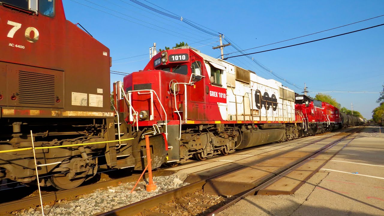 GREX 1010 Ex SOO SD60 Making Its Last Trip On The CPKC Watertown Sub ...