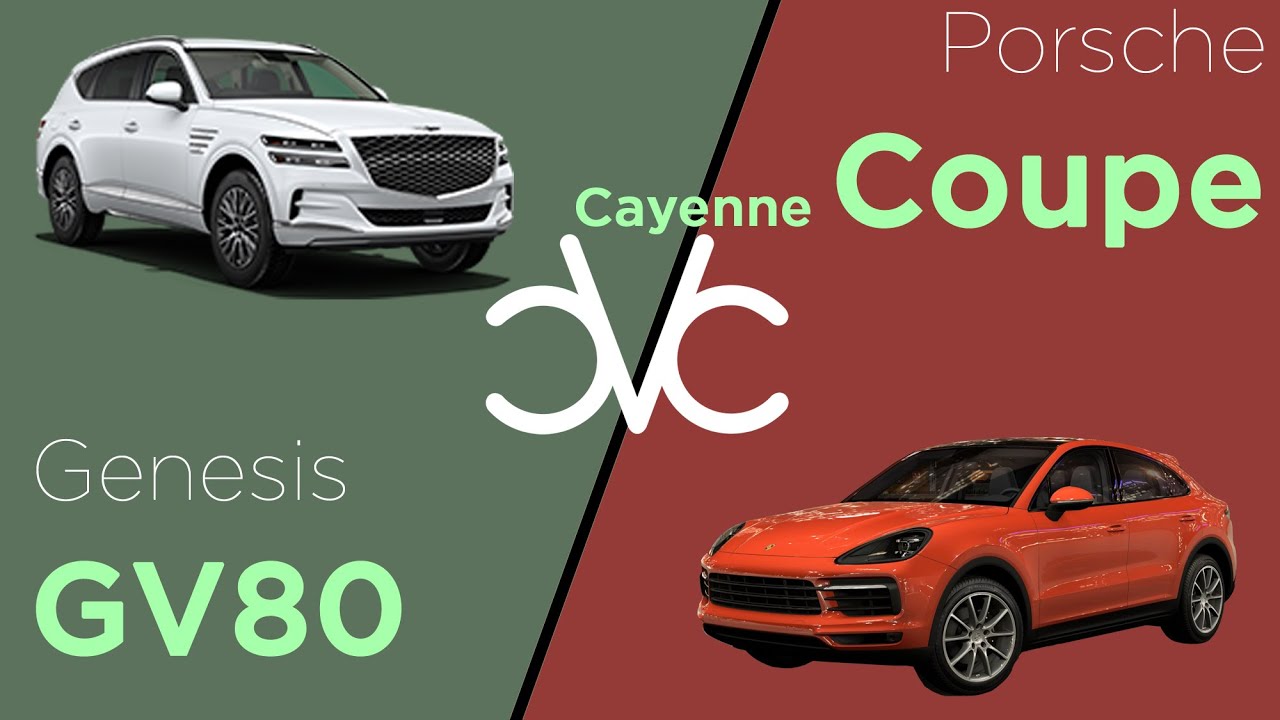 Porsche Cayenne Coupe 2021 vs Genesis GV80 2021 - YouTube