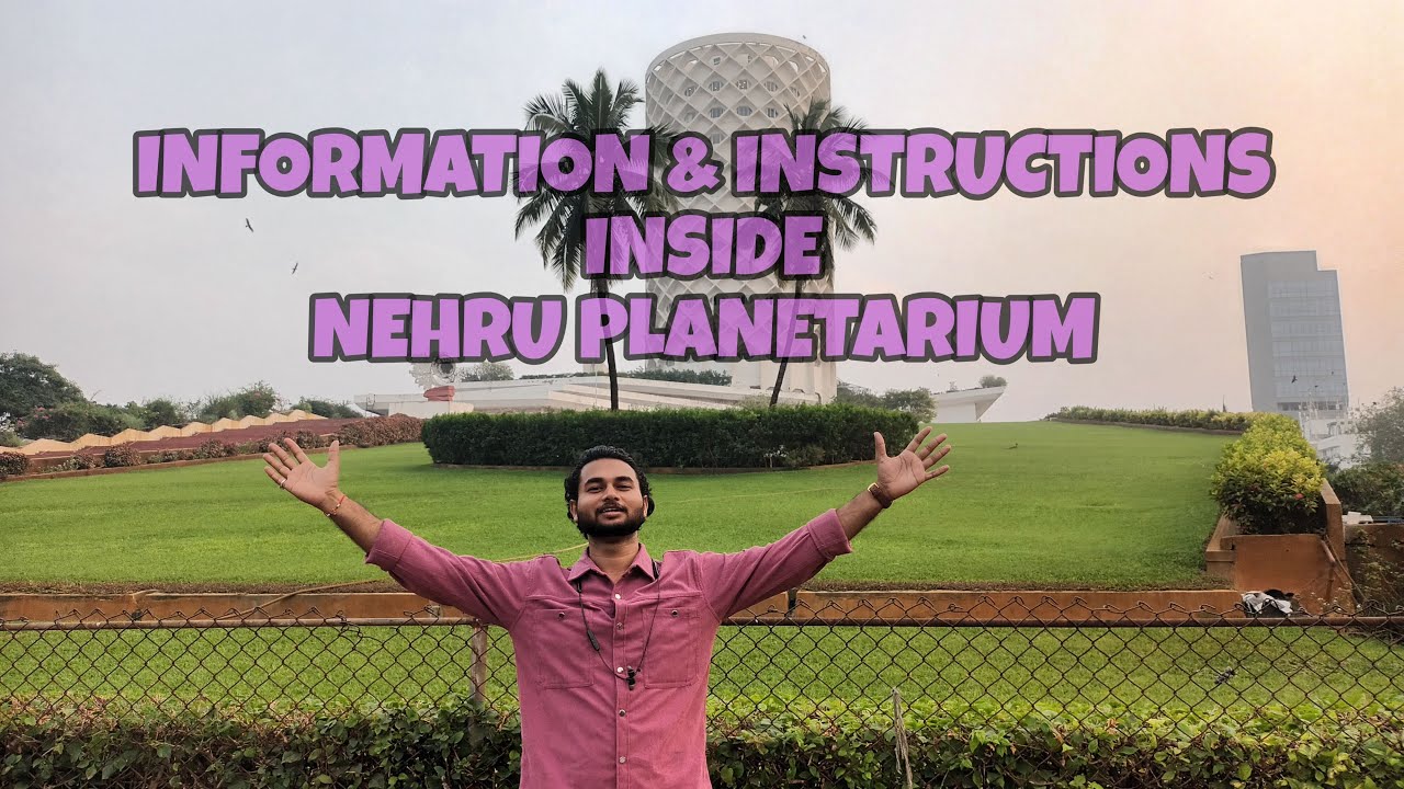 INFORMATION AND INSTRUCTIONS AT NEHRU PLANETARIUM / MUMBAI / ASH VLOGS ...