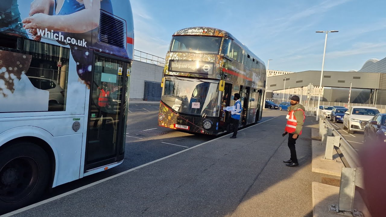 Boris Bus Thrash Piccadilly line Rail Replacement LT768 LTZ1768 - YouTube