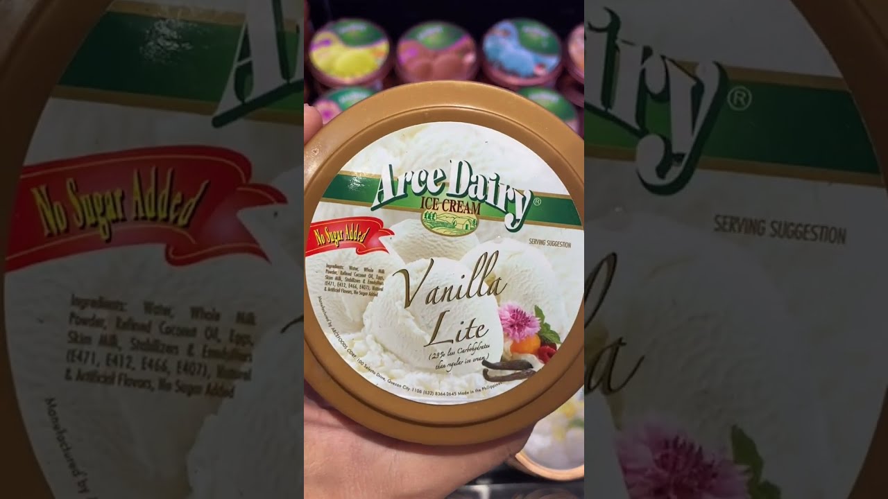 ARCE DAIRY ICE CREAM VANILLA #shorts - YouTube