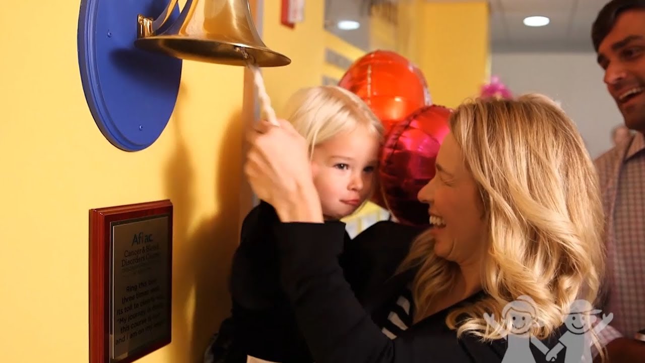 3-Year-Old Girl Celebrates End of Cancer Treatment by Ringing Hospital ...