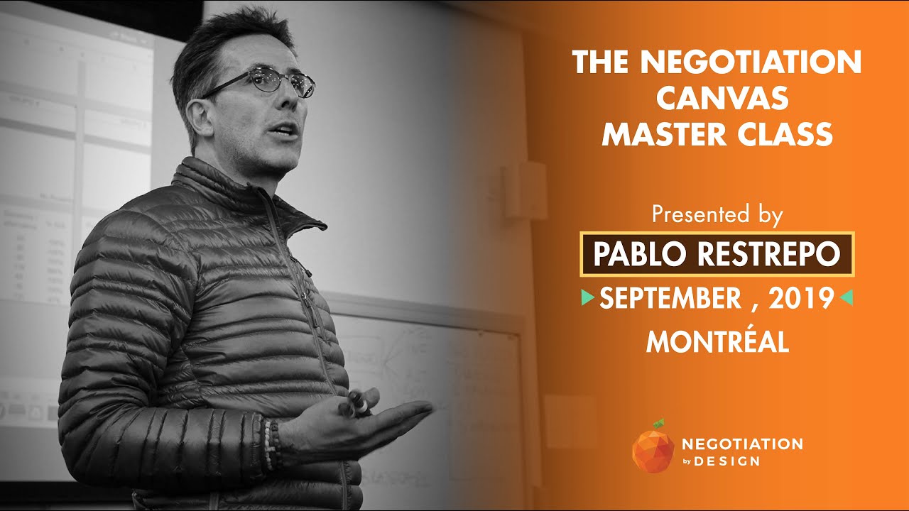 The Negotiation Canvas Master Class: Montréal - YouTube