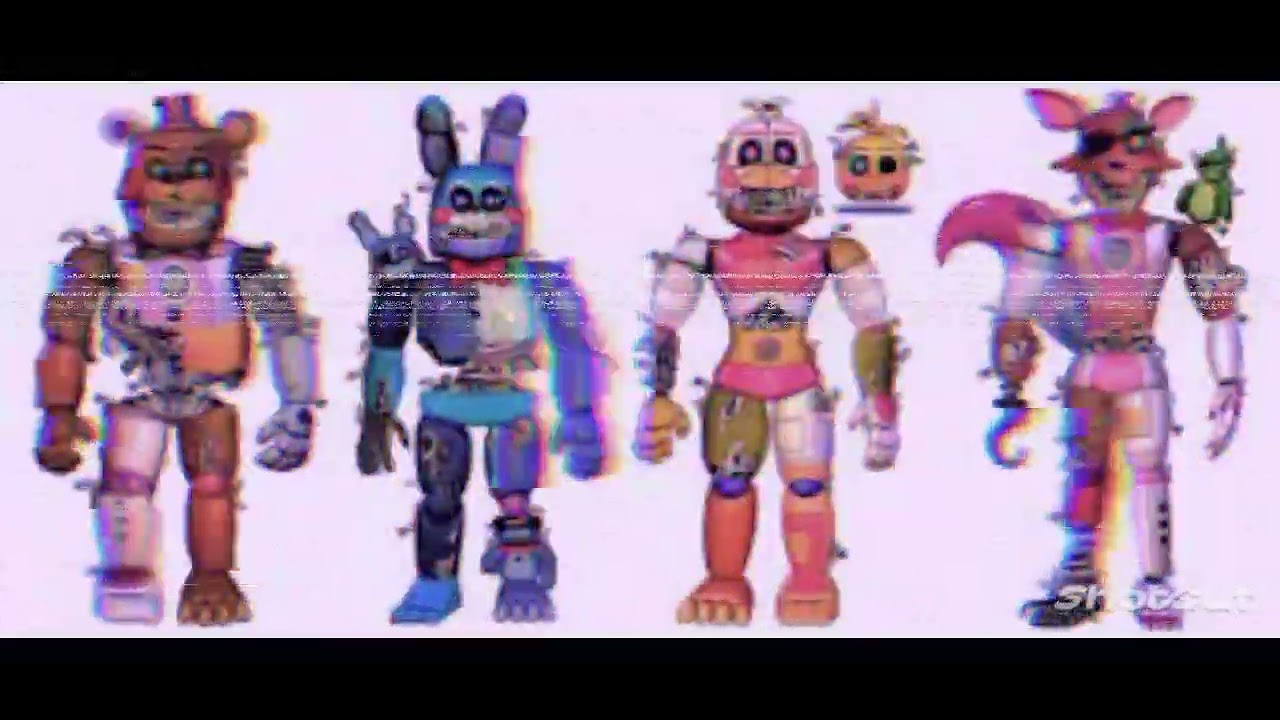 fnaf 2 prototype toy animatronics 🥰🥰🥰💚 - YouTube