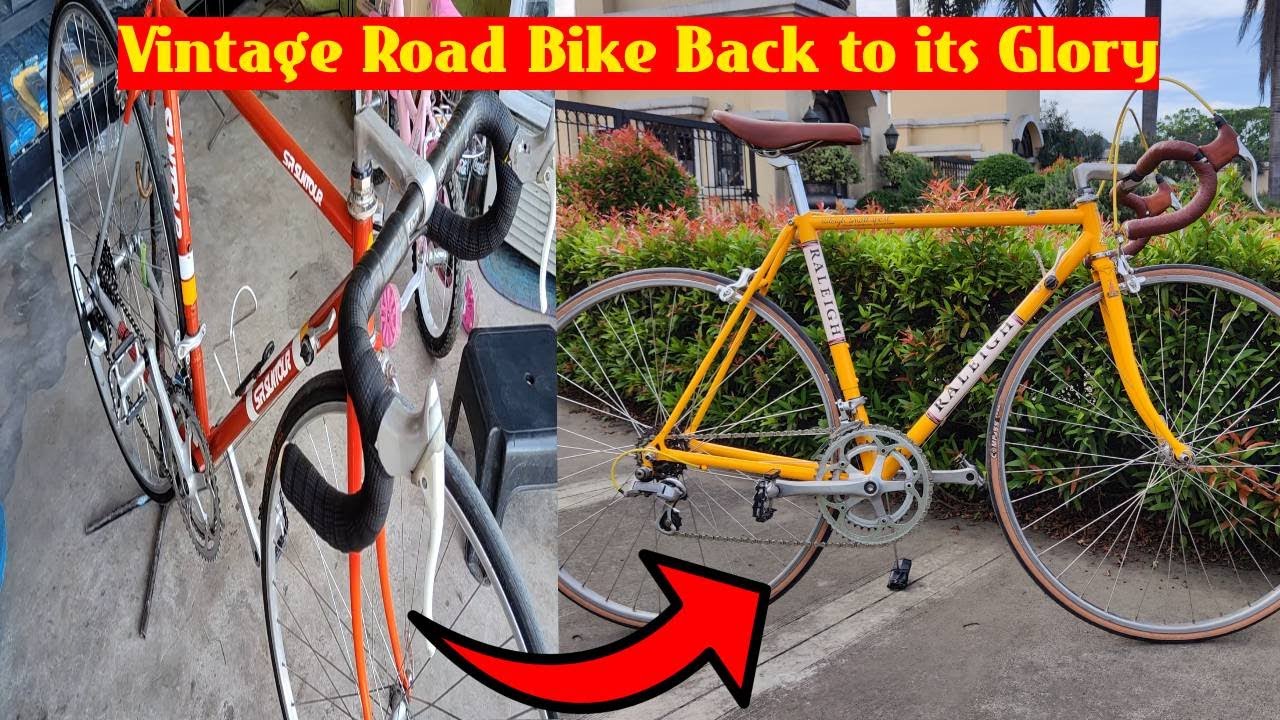 Restoration of Vintage Road Bike | BACK TO ITS GLORY - YouTube