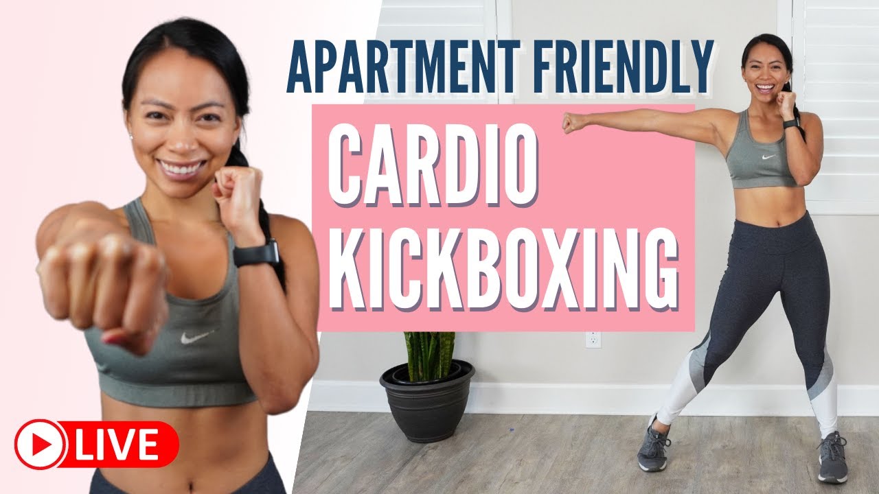 Intense 20 Min | Cardio Kickboxing Workout | Low Impact & Apartment ...