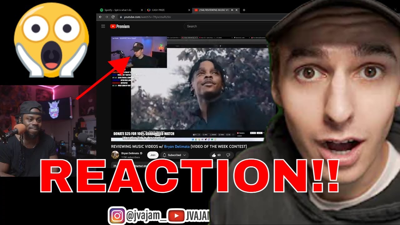 Bryan Delimata REACTS to my videos and he like it!! | Top 3 CONTENDER!! - YouTube