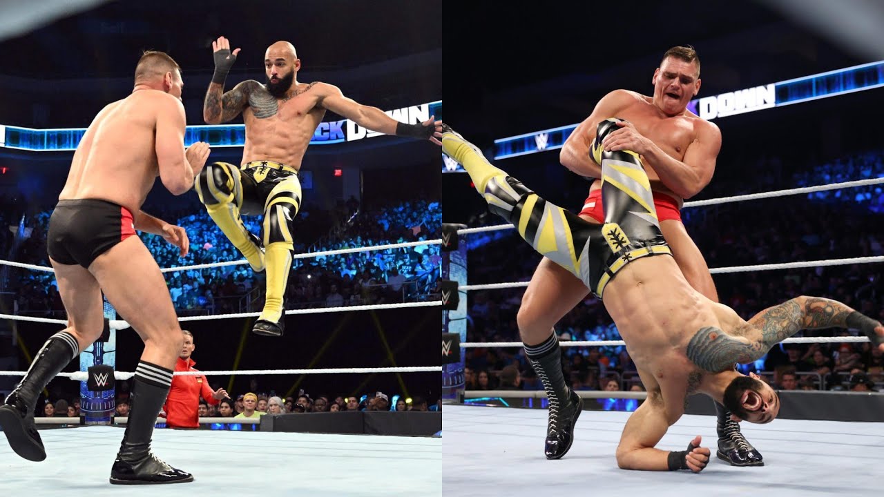 Gunther vs Ricochet || Intercontinental Championship Match || WWE ...