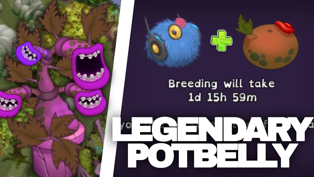How To Breed Legendary Potbelly - My Singing Monsters - YouTube