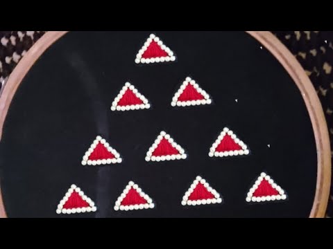 moti with cotton thread beautiful hand work butta design ideas.# ...