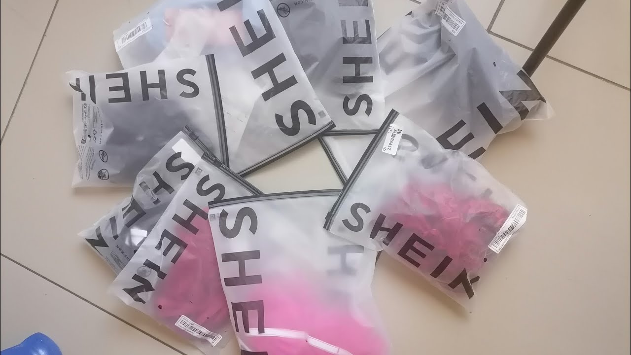 unboxing shein package with me - YouTube