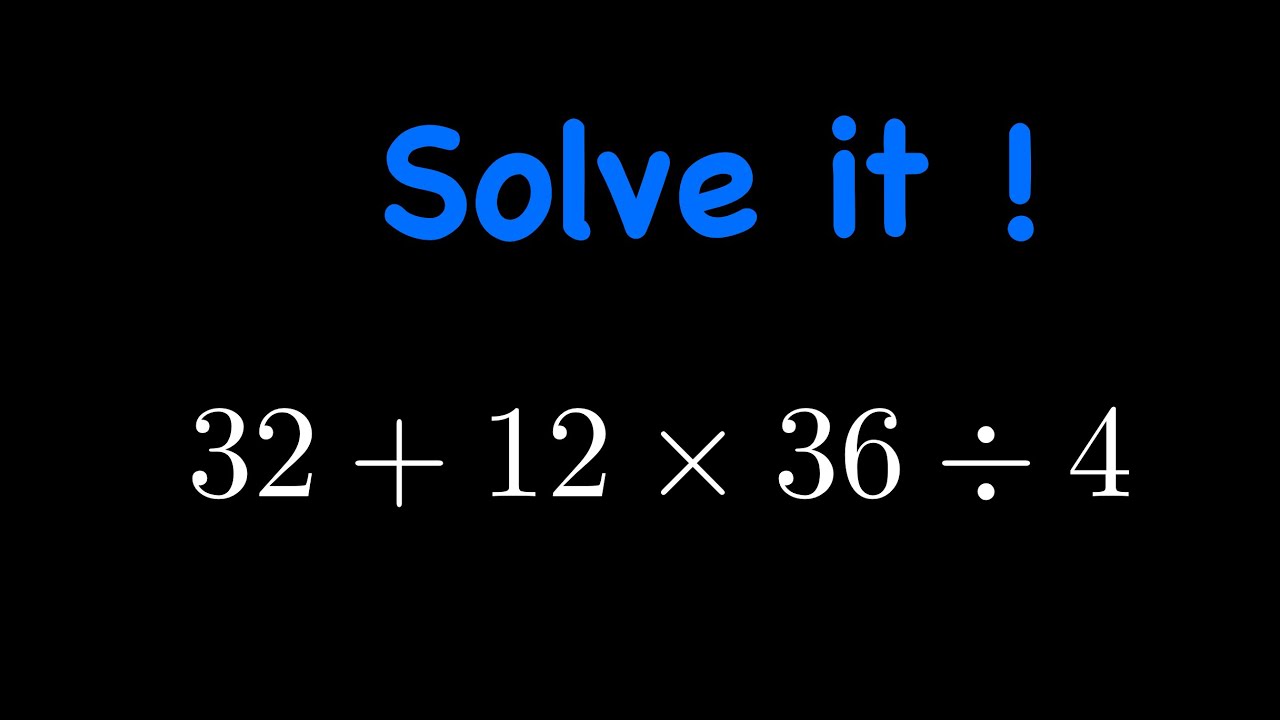 Many find it hard to solve - YouTube
