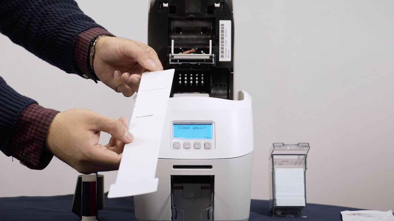 How to Clean the Magicard 600 Printer - YouTube
