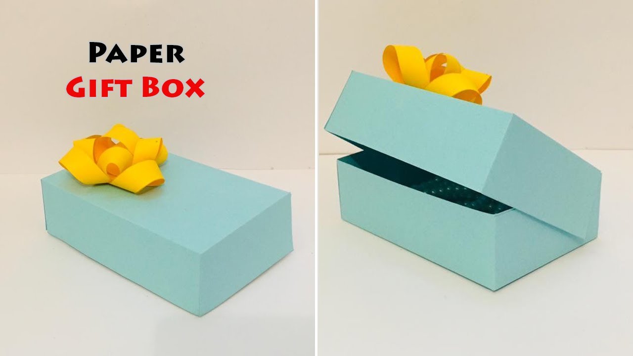 Origami Paper Gift Box | DIY Gift Box Idea | How to Make a Paper Gift ...