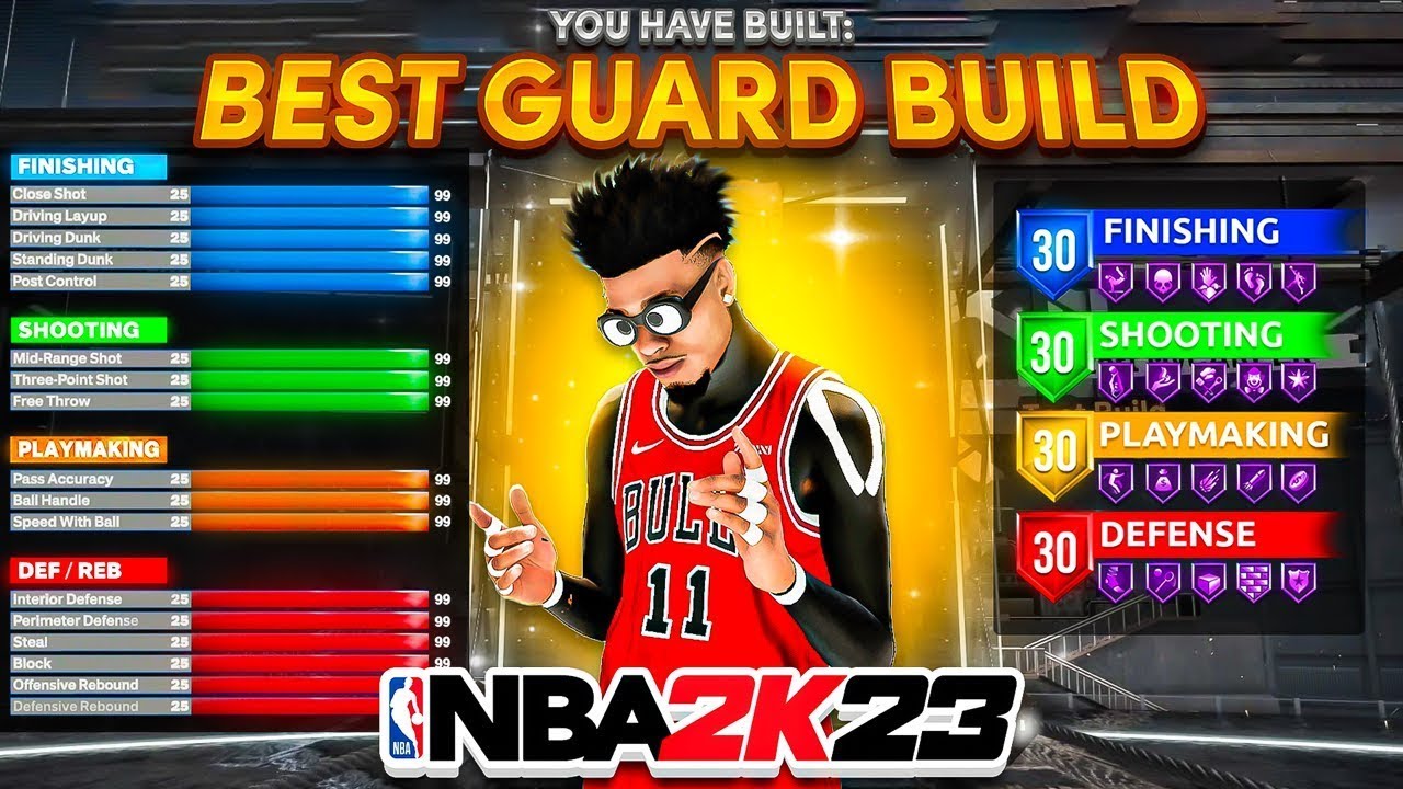 The BEST 6,4 Build in NBA 2k23 CURRENT GEN - YouTube