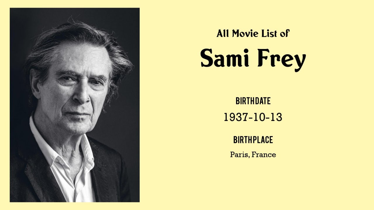 Sami Frey Movies list Sami Frey| Filmography of Sami Frey - YouTube