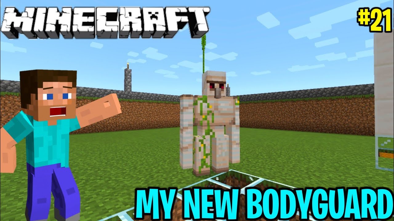 FINALLY MY NEW BODYGUARD | MINECRAFT GAMEPLAY - YouTube