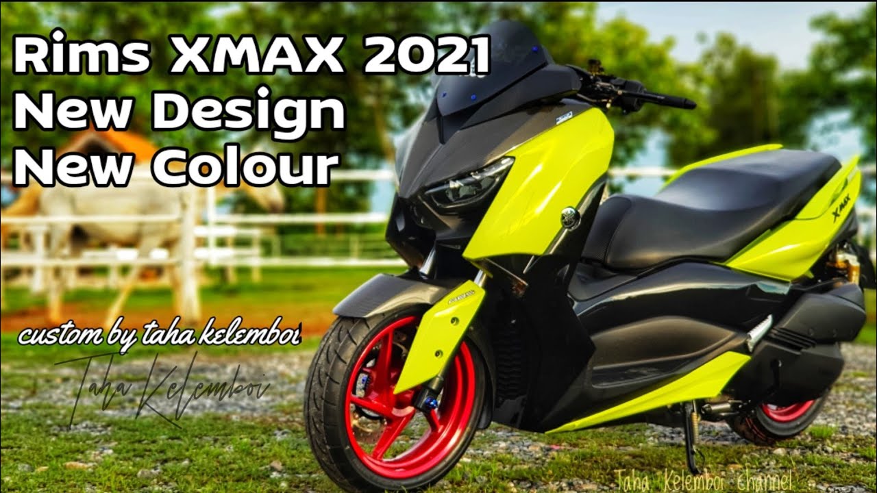 NEW RIMS YAMAHA XMAX 2021 - YouTube