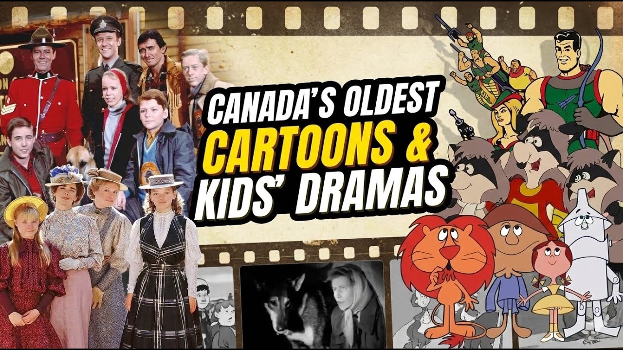 Oldest Canadian Cartoons & Kids’ Dramas That Defined Childhood - YouTube