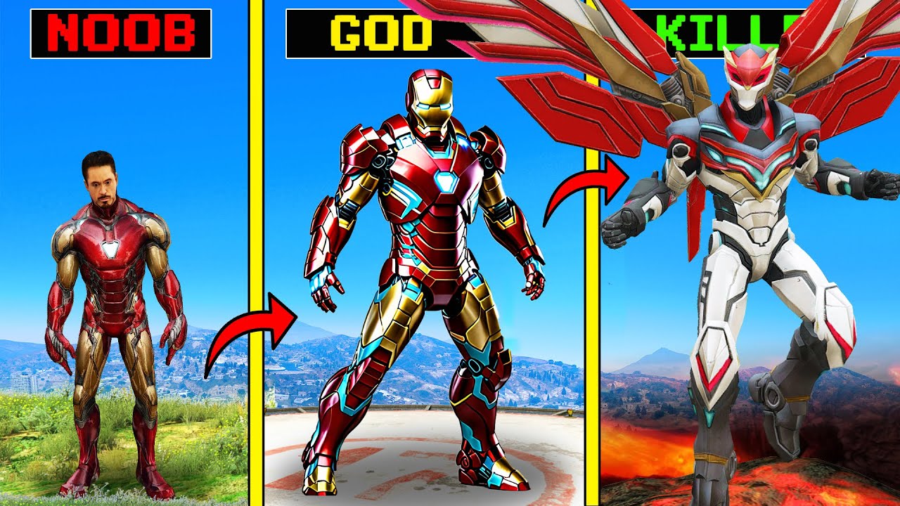 GTA 5 : Upgrading to ANGEL IRON MAN to KILL KANG in GTA 5! - YouTube