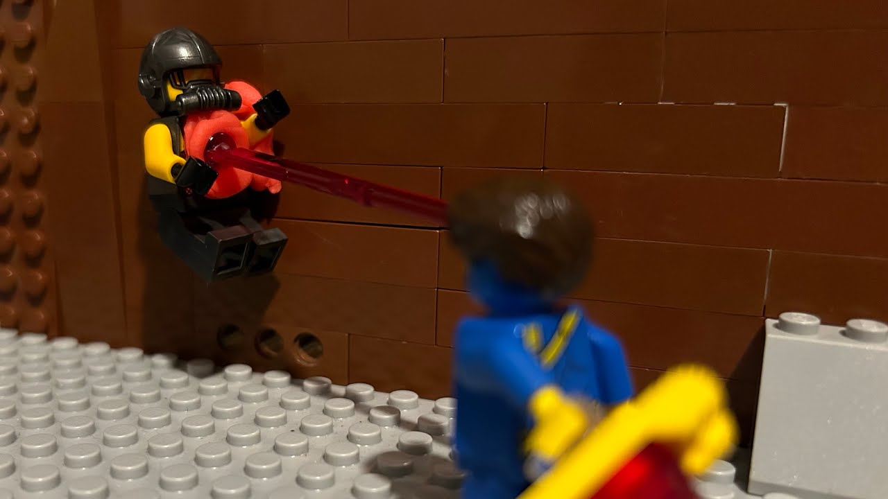 Cyclops XMen 97 Lego Stop Motion Test - YouTube