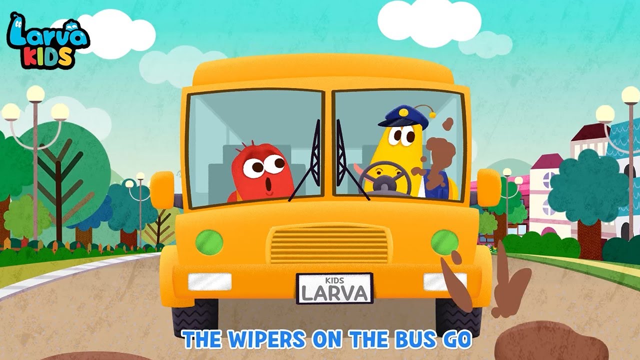 Wheels On The Car 🤕🧊 | Larva Kids Songs 😻🐨🐰🦁 And Nursery Rhymes - YouTube
