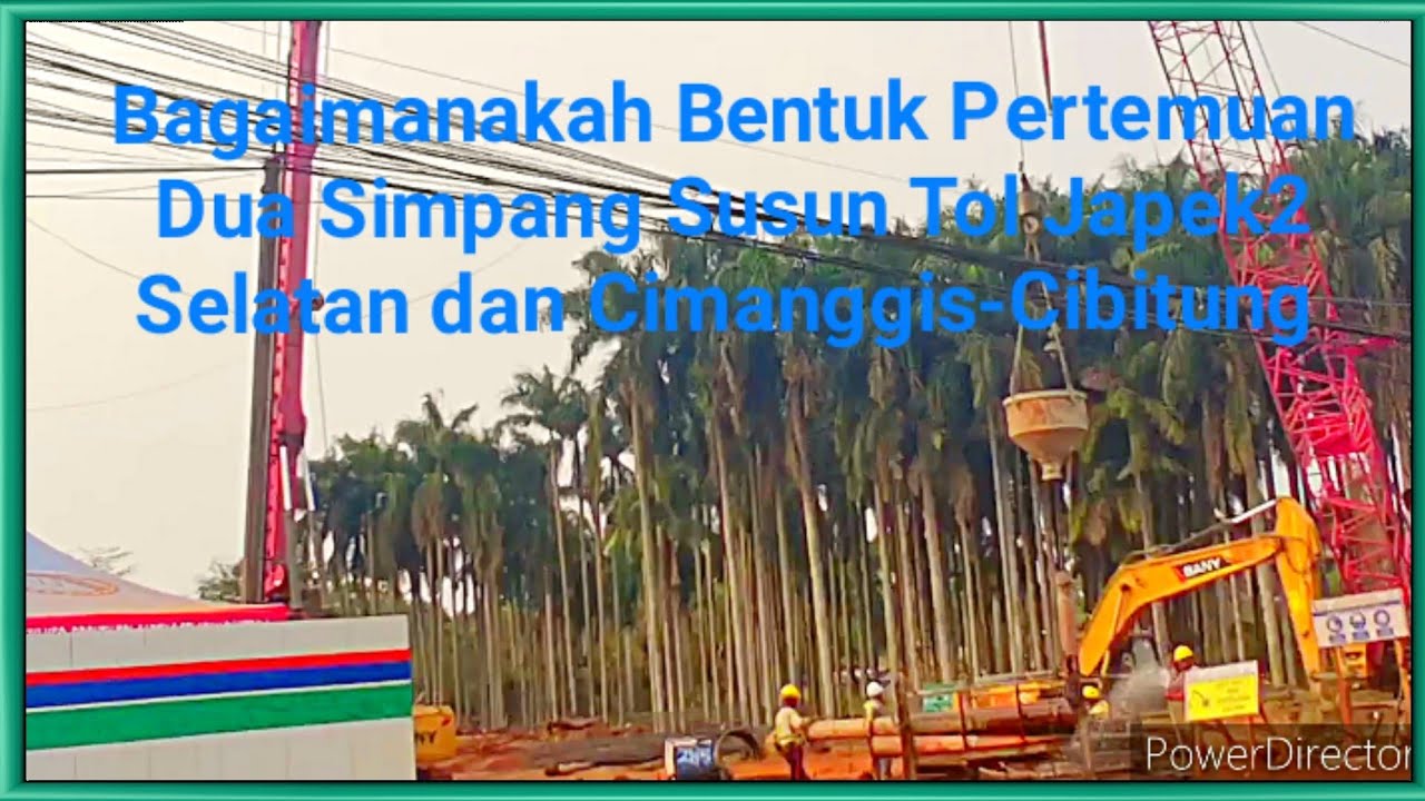 Bagaimanakah Bentuk Pertemuan Dua Simpang Susun Tol Japek2 Selatan Dan ...