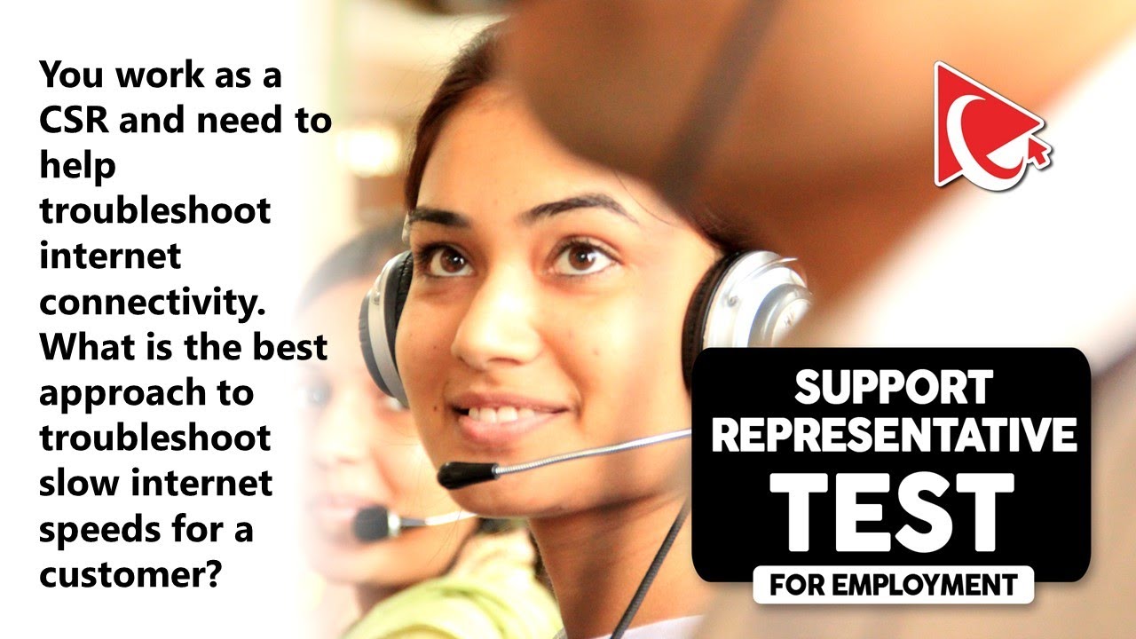 Support Representative Assessment Test - YouTube