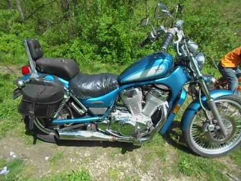 1996 suzuki intruder vs 800 for sale or trade - YouTube