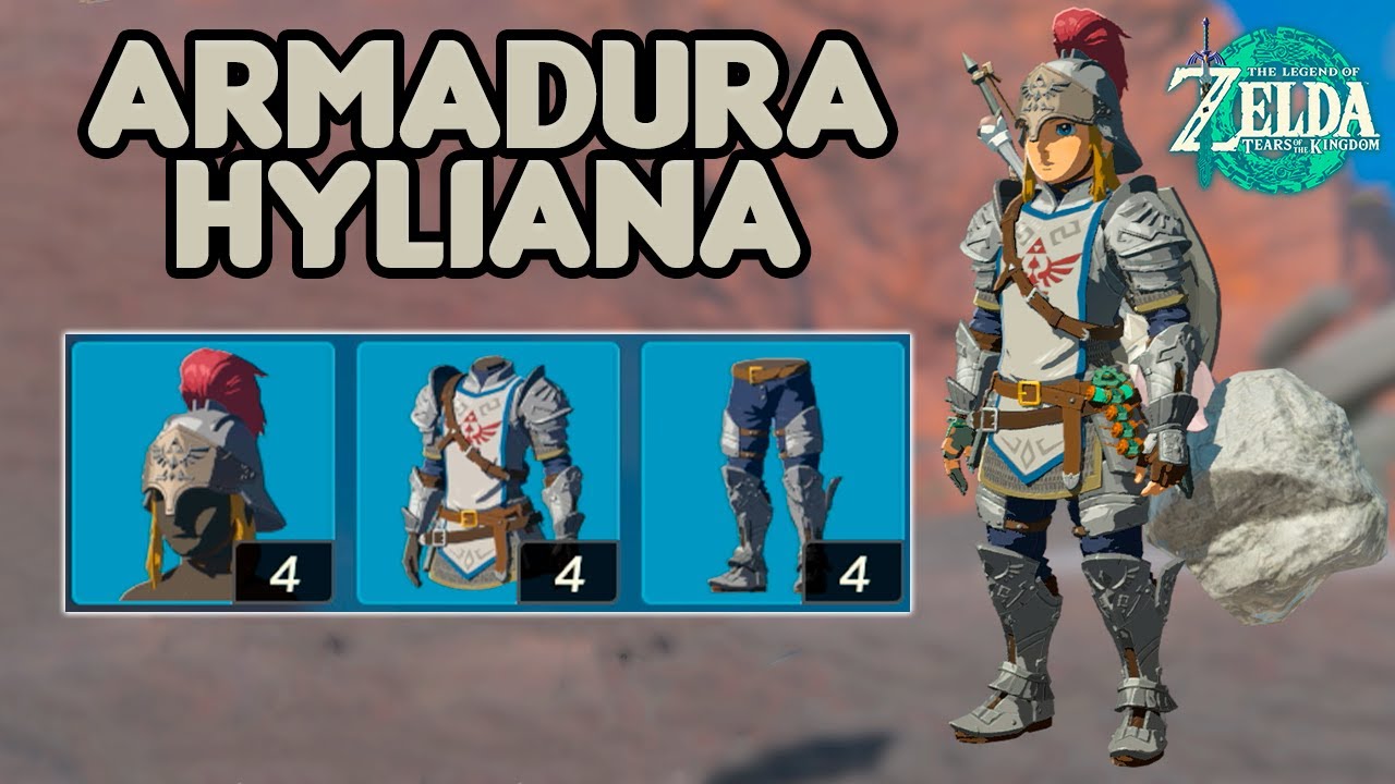 Guía: Armadura Hyliana - Una buena defensa base | Zelda: TotK - YouTube