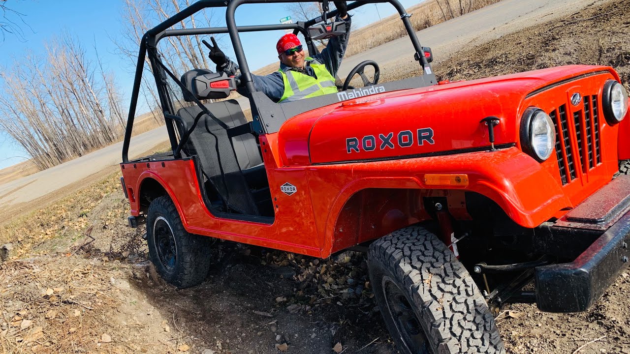 Mahindra ROXOR mirror mod - YouTube