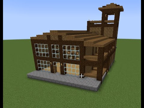 Minecraft SMP (towny) Basic Shop/House ! - YouTube
