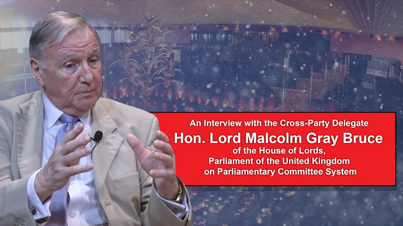 Interview with the Cross-Party delegate Hon. Lord Malcolm Bruce of ...