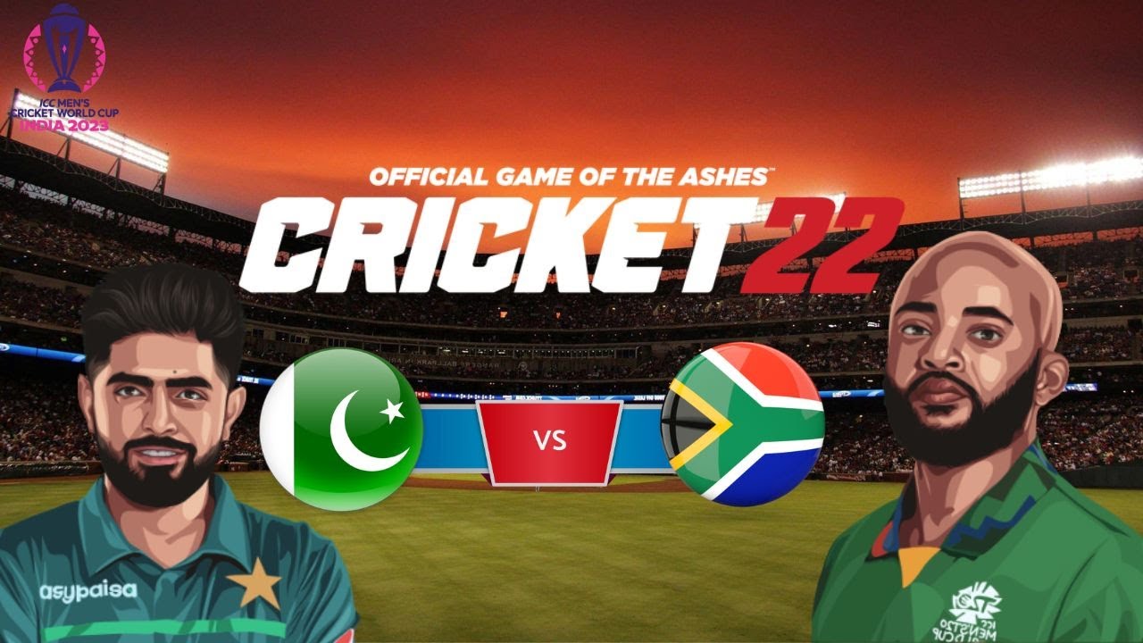 🔴 Live Match: Pakistan vs. South Africa | ICC World Cup 2023 - Cricket ...