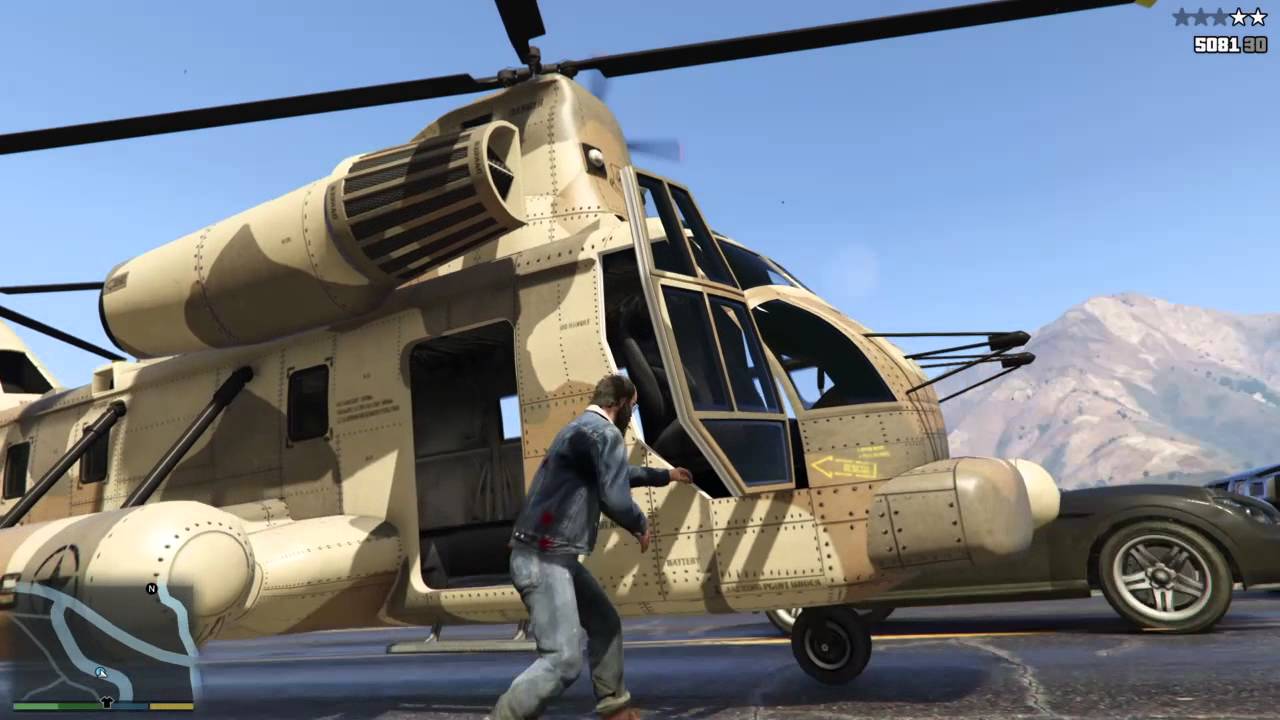 Grand Theft Auto V_ps4 robando cargo bot trevor - YouTube