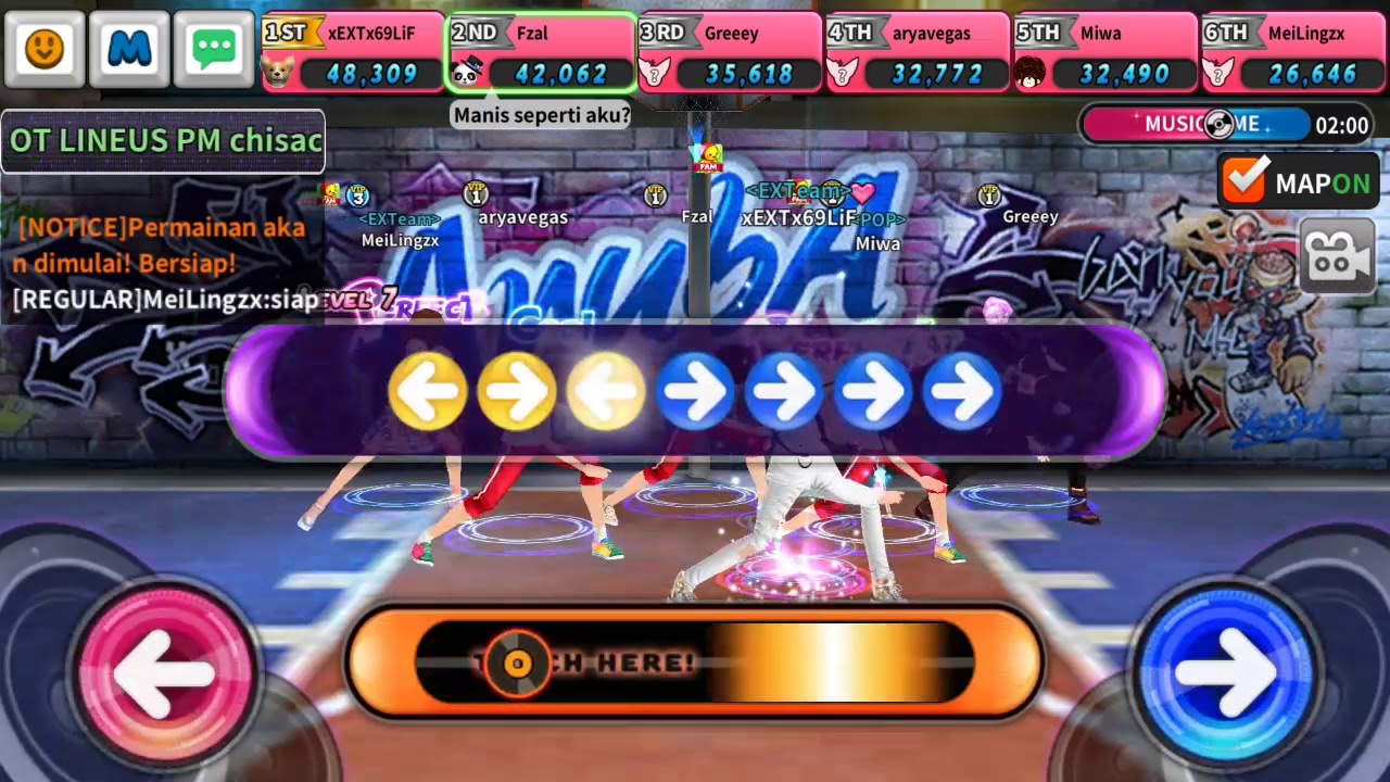 ayodance (megaxus) game android - YouTube