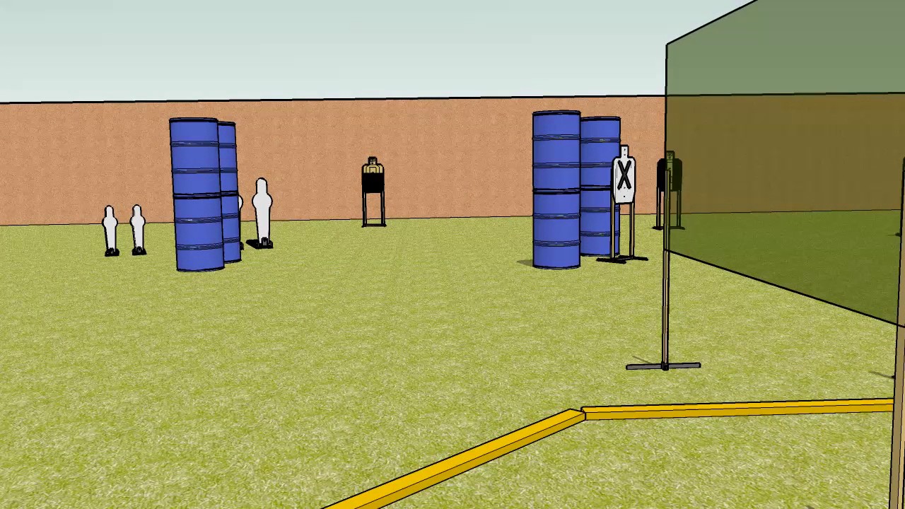 Sneaky Pete | USPSA Stage Design | SketchUp - YouTube