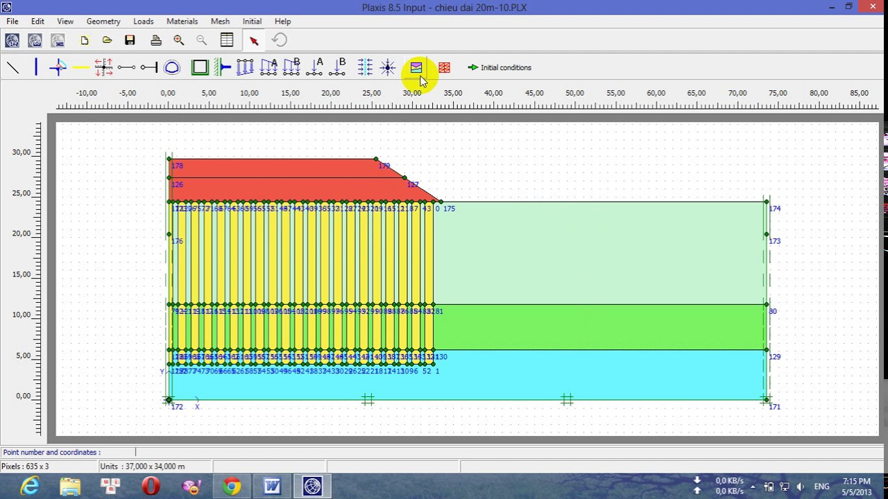 [PLAXIS 2D TUTORIAL] "Reinforcement of foundation road soft soil by ...