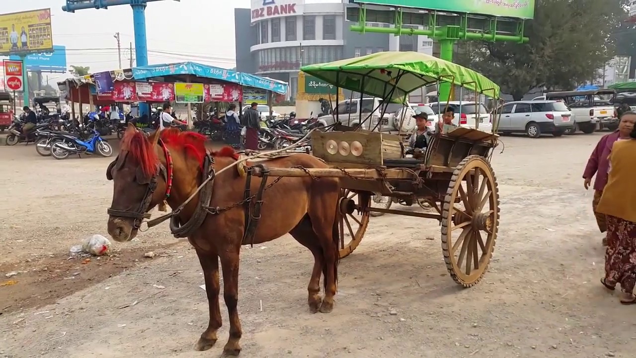 รัฐกะยา 10/10: Loikaw Street view kayah state MYANMAR นั่งรถม้าชมเมือง ...
