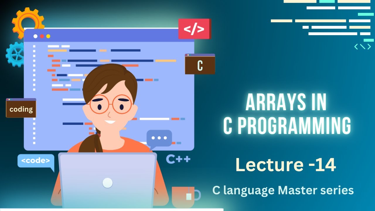 Array in C language | C tutorial for beginners #cprogrammingtutorial #clanguage - YouTube