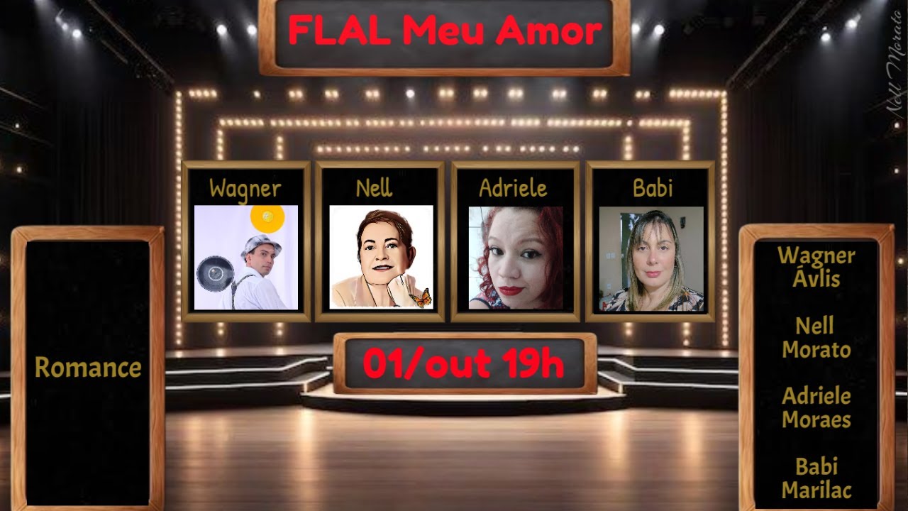 FLAL Meu Amor apresenta bate-papo ao vivo - YouTube
